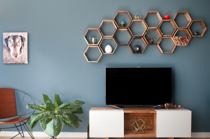 Quelle déco Au-dessus de la télé ? - direct-habitat.fr